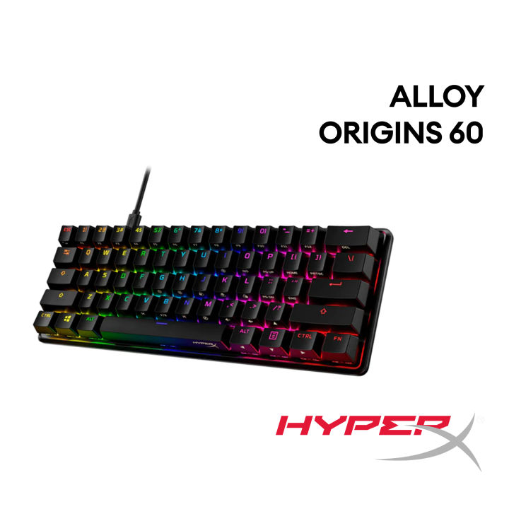 HyperX Alloy Origins 60 Mechanical Gaming Keyboard | Lazada PH