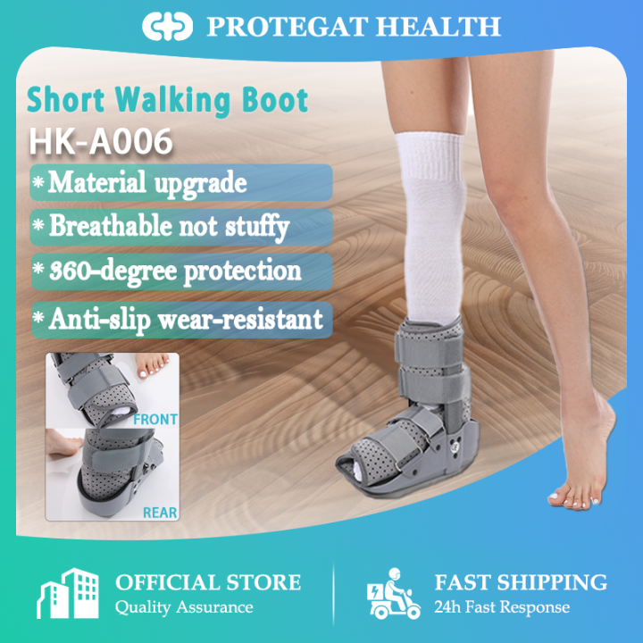 【Protegat】Ankle Fracture Boot Grey - Orthopedic Medical Walker Cast for ...