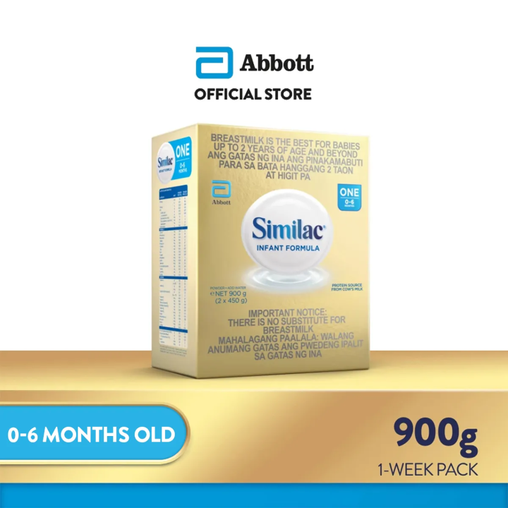 Similac 900g Infant Formula for 0-6 Months Milk Powder | Lazada PH