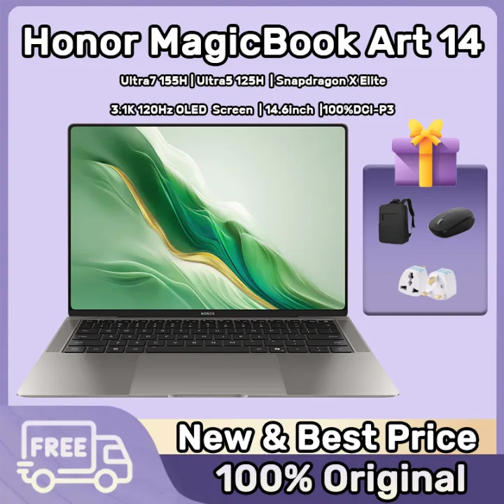 2025 New Honor MagicBook Art 14 Ultra7 155H/Ultra5 125H /Snapdragon X ...