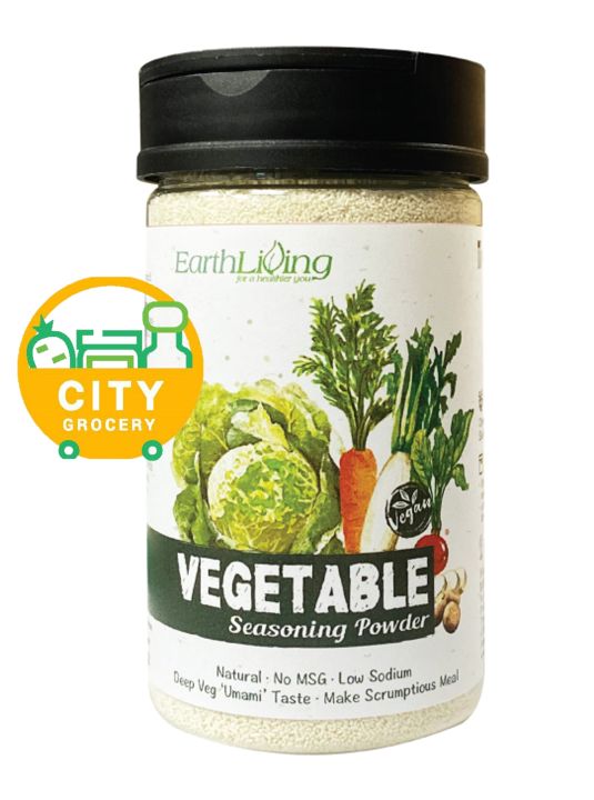( NEW) Earth Organic Vegetable Seasoning Powder 200gm | Lazada