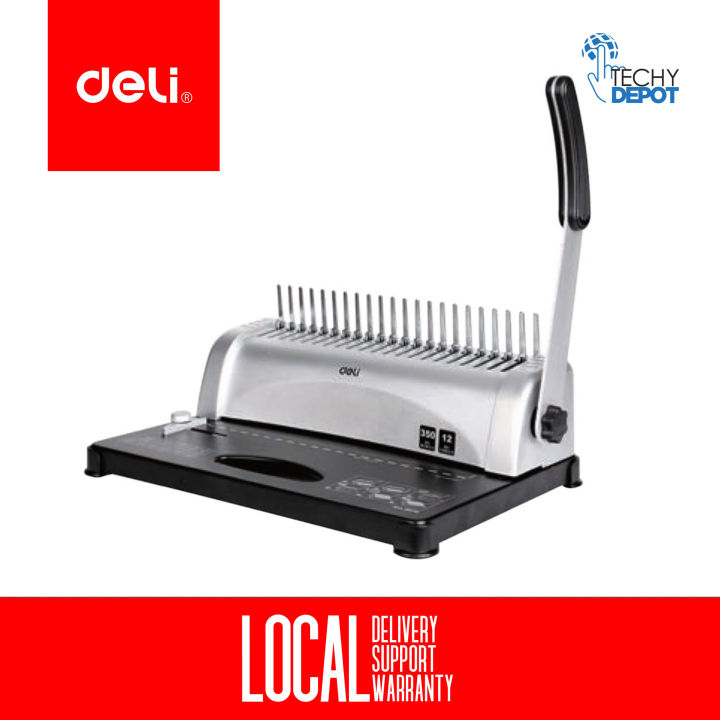 Deli E3870 Comb Binding Machine | Lazada PH