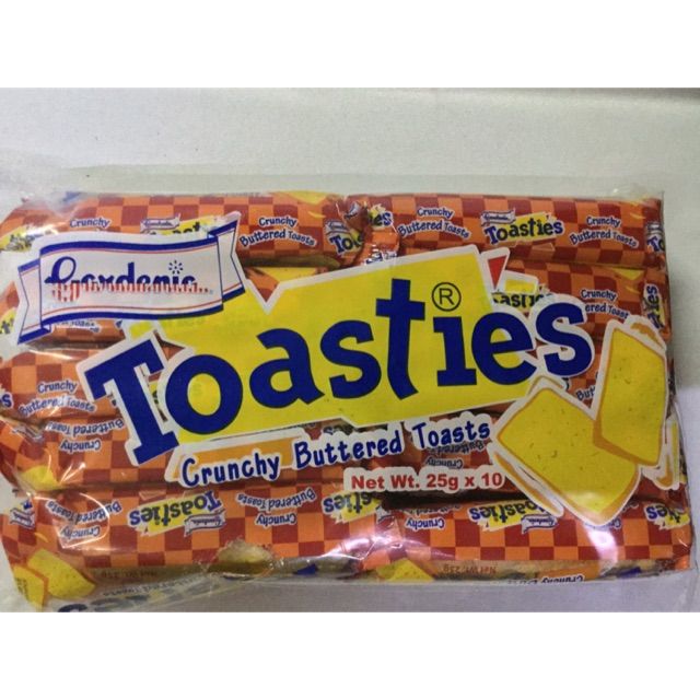 Gardenia Toasties Crunchy Buttered Toasts 10x25g + | Lazada PH