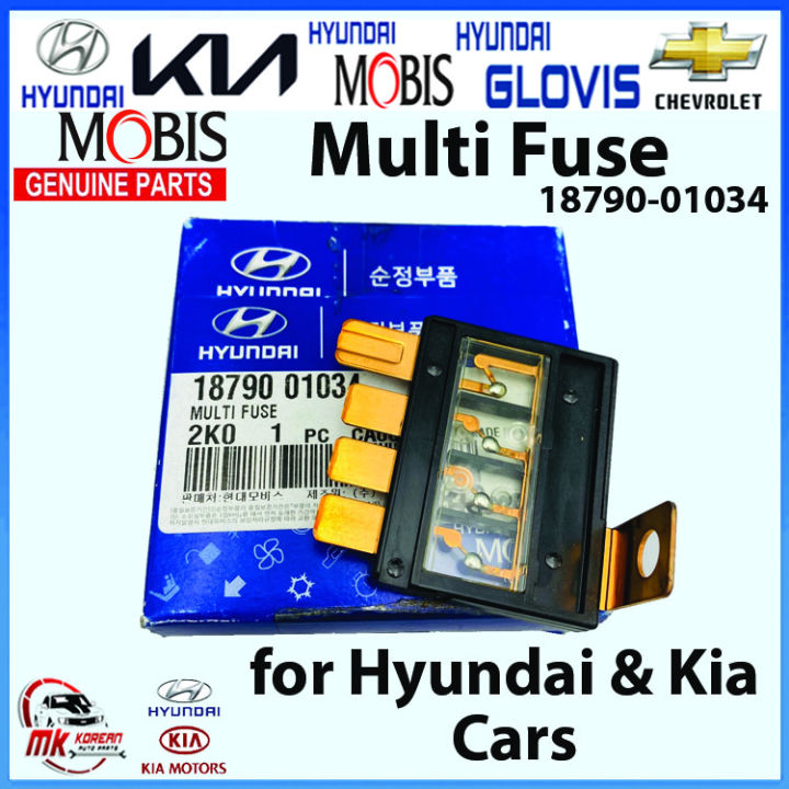 [GENUINE] Multi Fuse for Hyundai & Kia Cars. 18790-01034. GENUINE PARTS ...