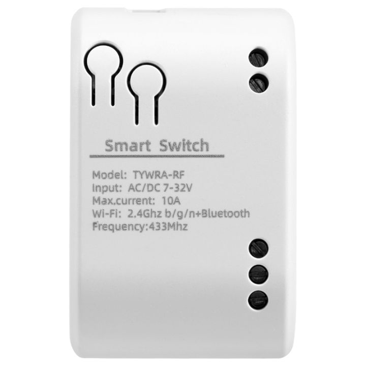 1CH RF Smart Switch 7-32V AC DC WIFI Tuya Remote Control 433 Light ...