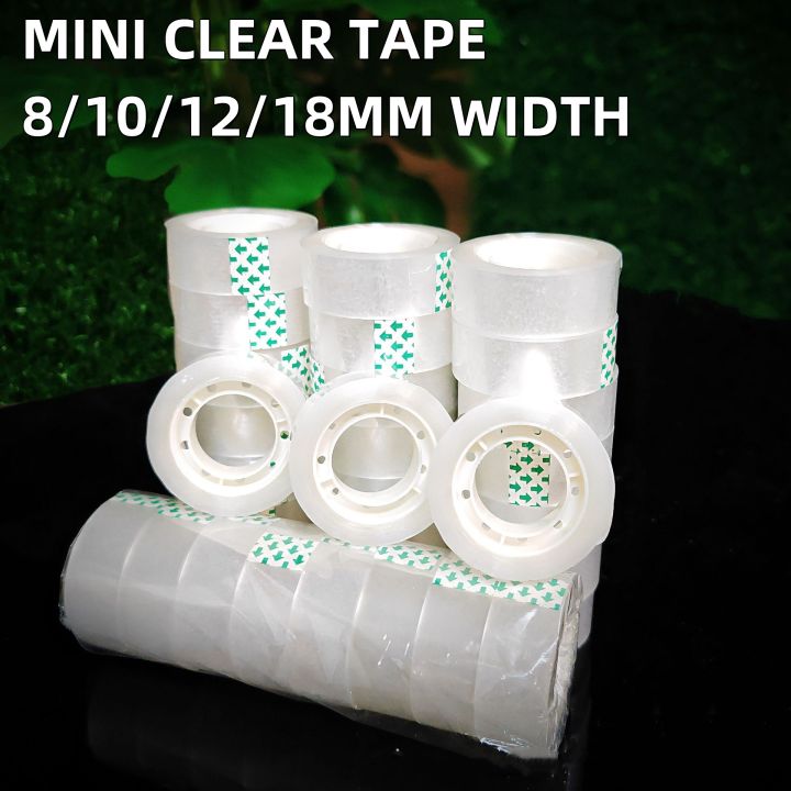 OPP Tape Small Transparent Tape Office Student Clear Tapes Packaging ...