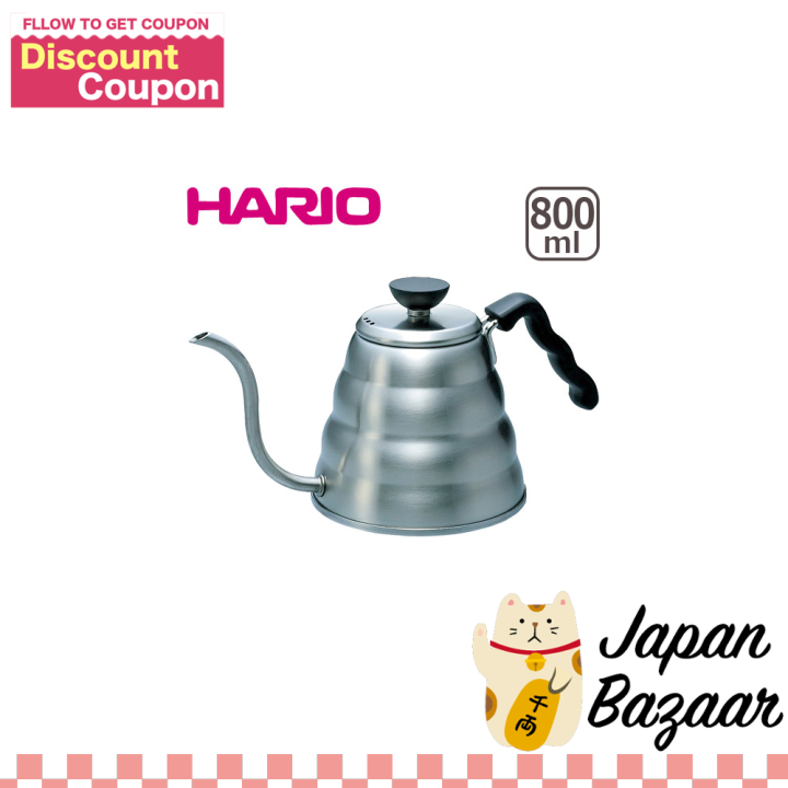 Hario V60 drip kettle 800ml VKBR-120-HSV | Lazada