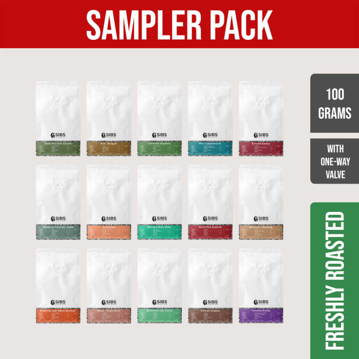 Sampler Packs Coffee Beans (100grams) All Varieties | Lazada PH