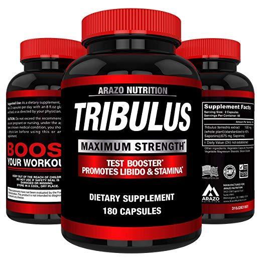 Arazo | Nutrition Tribulus | Maximum Strength | 180Caps | Lazada PH