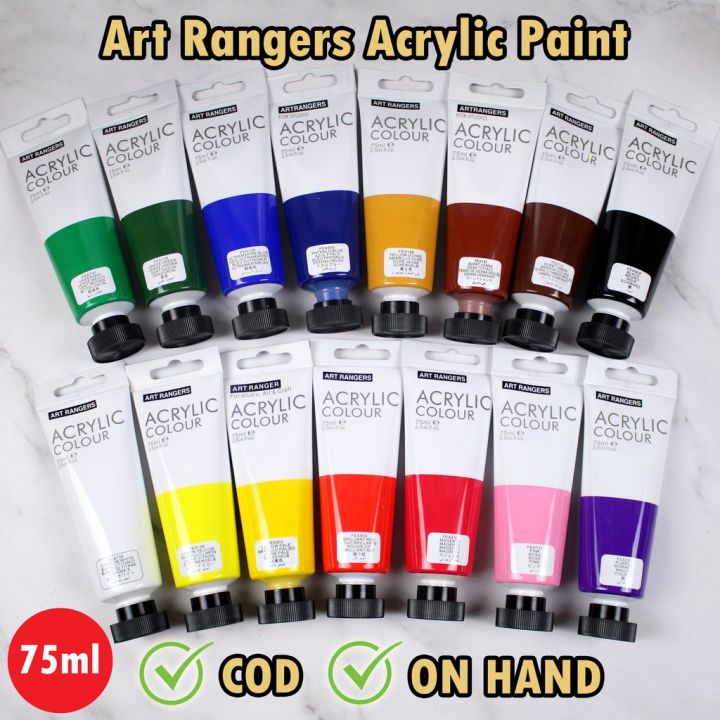 (ORIGINAL) Art Rangers Acrylic Paint 75ml Tube | Lazada PH