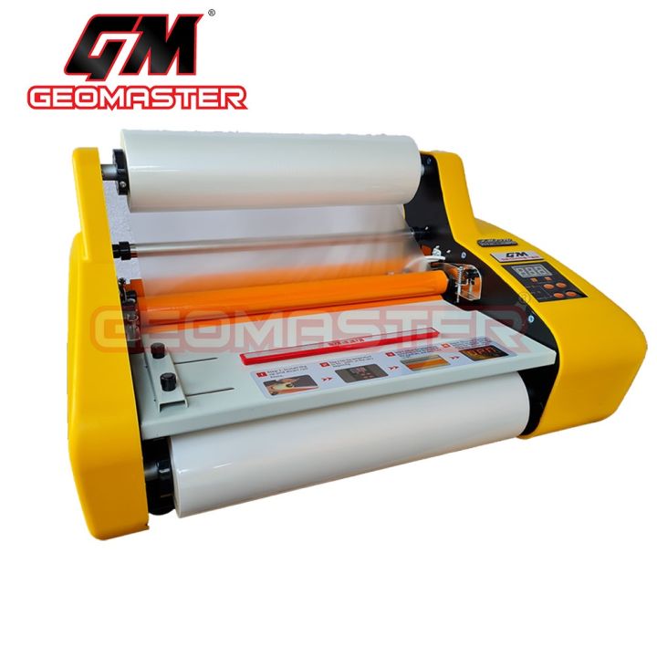 Geomaster roll laminator, A3 laminating machine, roll laminate machine ...