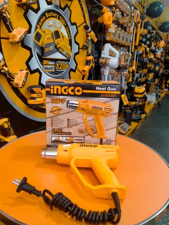 INGCO HEAT GUN (SS)(HG2000385) | Lazada PH
