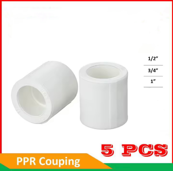5PCS PPR FITTINGS COUPLING 1/2" 3/4" 1" | Lazada PH