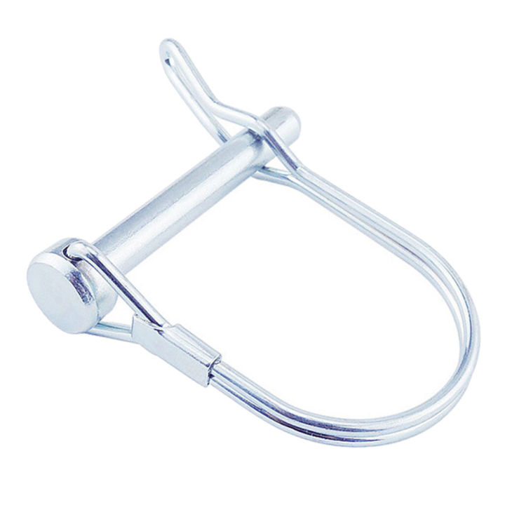 LazaraShop 2PC Wire Lock Pin 6mm Heavy Duty Safety Coupler Pin Shaft ...