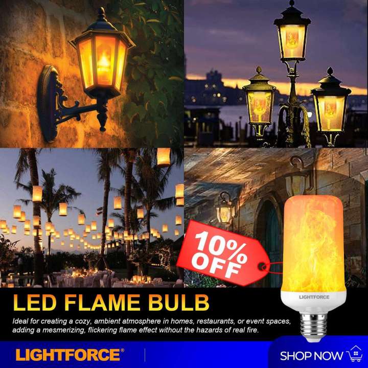 Lightforce LED Flame Bulb 2W | Lazada PH