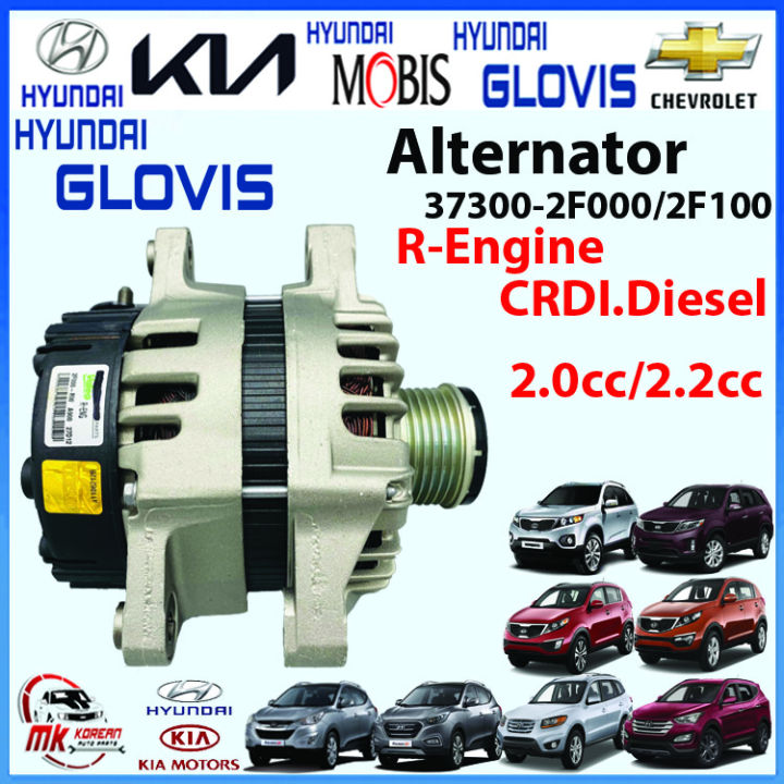 [HYUNDAI GLOVIS] Alternator for Tucson(2010-2015), Santa Fe(2010-2015 ...