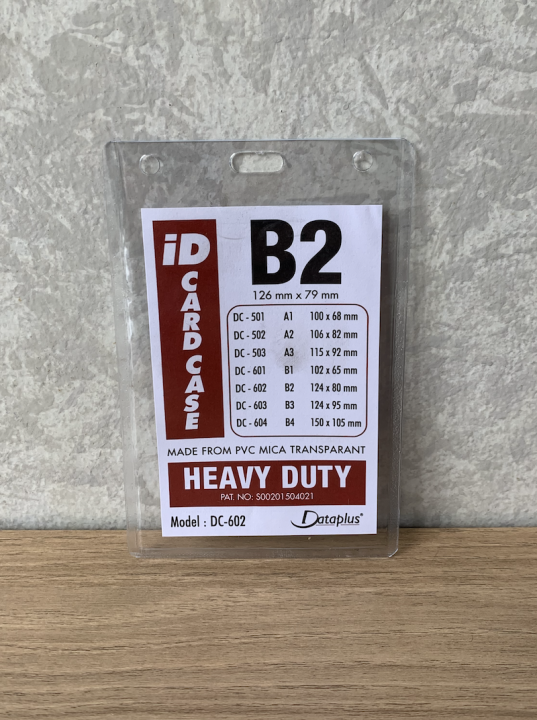 5 Packs ID Card Case B2/ Name Tag/ Plastik ID Card | Lazada Indonesia