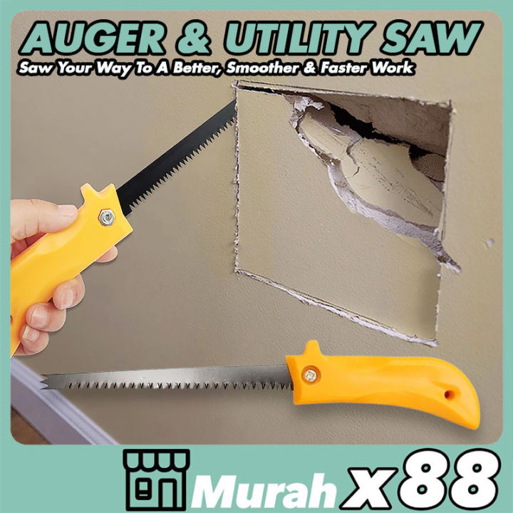 Cutting Plaster Ceiling Drywall Wood Partition Gergaji Siling Kapur 2 ...