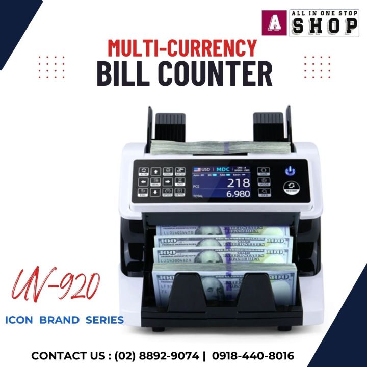 Automatic Multi currency Bill Counter Bill Counter Counting Machine ...