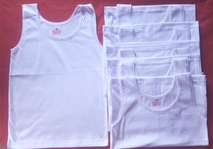 Sando for Little Girls to Young Lady White Plain Kentucky 6pcs | Lazada PH