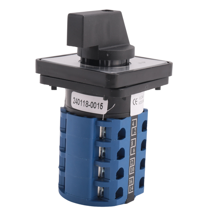 (GJAD) On-Off-on 3 Position 4 Phases 20A 500V Double Speed Motor Switch ...