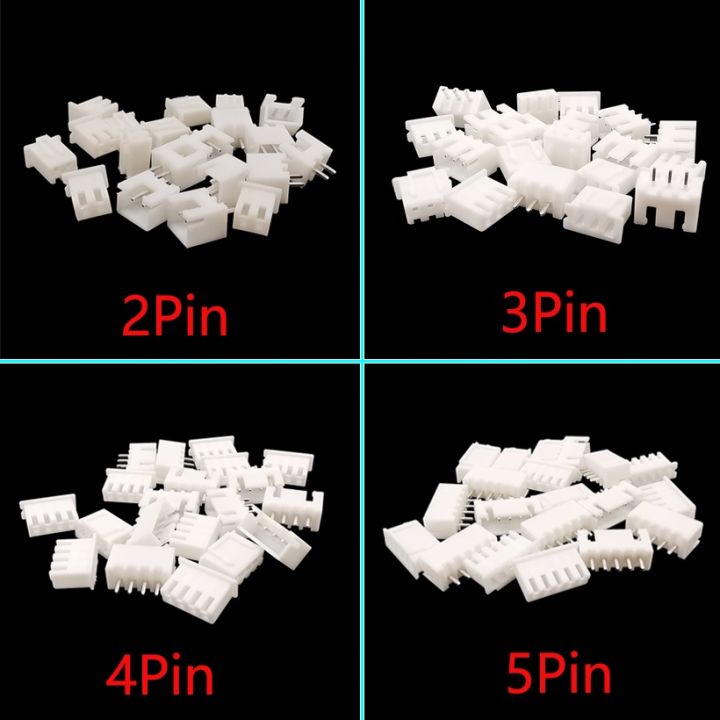 50Pcs JST XH2.54 23456 Pin Terminals Plastic Shell Male Plug Female Socket Wire Connector XH 2. ...