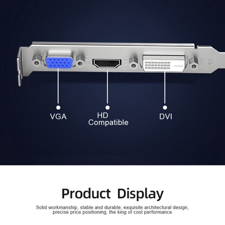 Rx550 Gddr5 4G Graphics Card 14 Nm 1020 Mhz 6000 Mhz Vga+Dvi+ ...