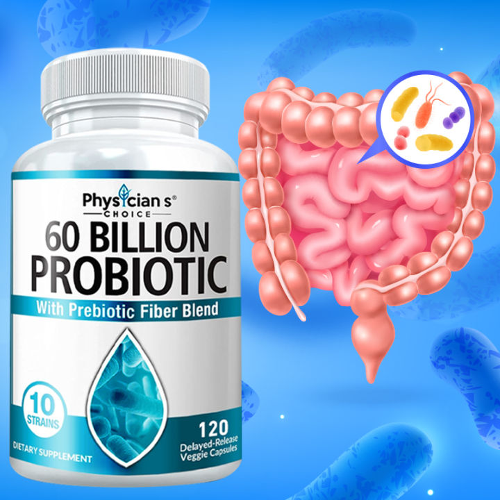 60 BILLION PROBIOTIC- Gastrointestinal digestion aids-Relieve ...