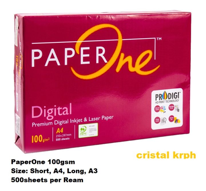 PaperOne Substance 28, 100 GSM, 1 Ream | Lazada PH