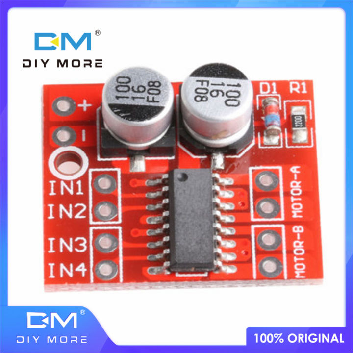 diymore EMx1508 dc 2 v-10 v 1.5a 2-way pwm dual speed h-bridge stepper motor driver l298n mx1508 ...