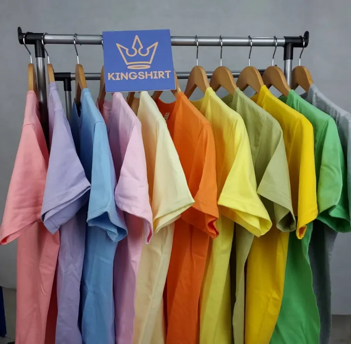 👕FREE GIFT! Softex Light Colors Plain Shirt Unisex T-Shirt Roundneck ...