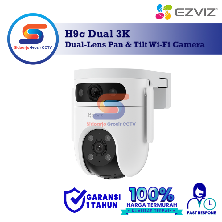 EZVIZ H9C DUAL 3K 3mpDUAL-LENS PAN&TILT WI-FI CCTV CAMERA | Lazada ...
