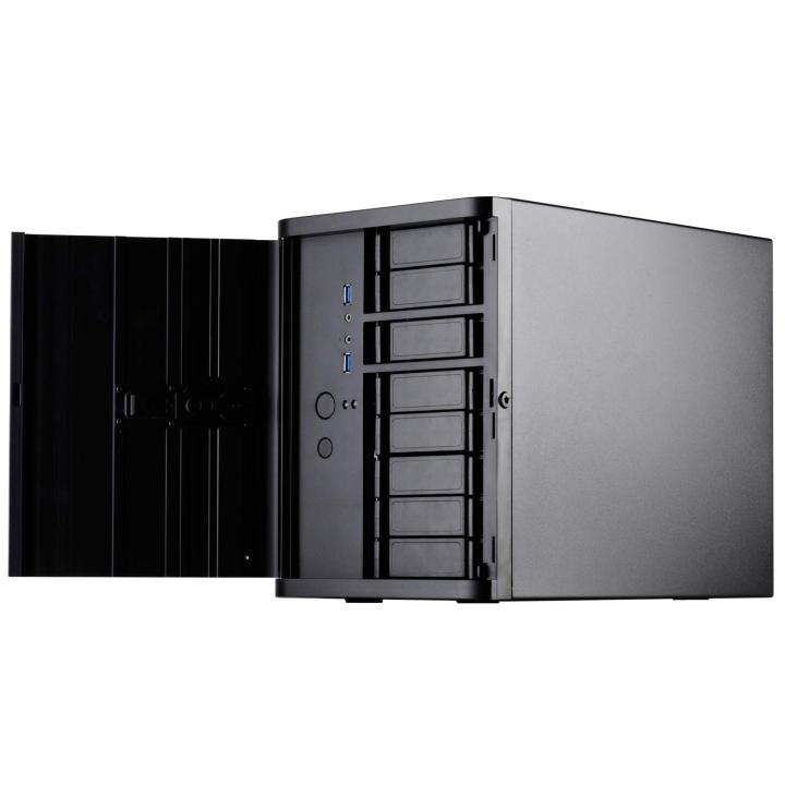 SilverStone Premium 8 Bay Small Form Factor NAS Chassis- SST-DS380B ...