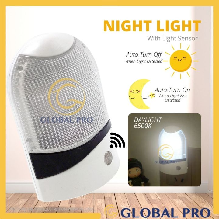 QL Plug in Night Light, Dimmable Mini LED Night Lights with Auto Sensor ...