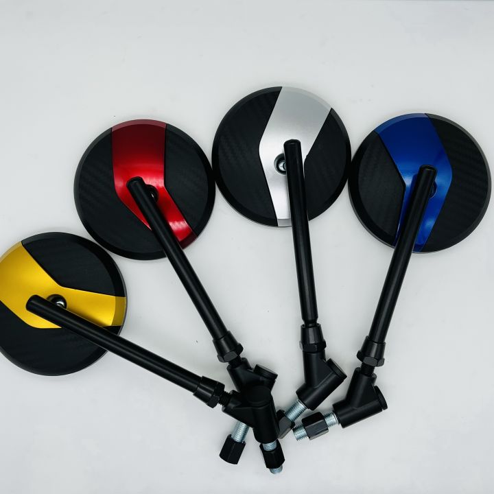 Mugen Round Side Mirror Universal(Big Size)W/mix carbon | Lazada PH