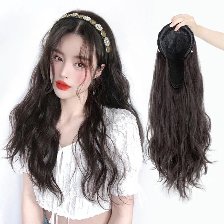 Y2K2 เป็นธรรมชาติ ยู-พาร์ท การต่อผม ทนความร้อน สวมใส่ทุกวัน ผม ...