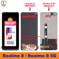 100% Tested Original LCD For Realme 8 / Realme 8 Pro / Realme 8 5G ...