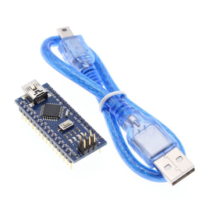 Nano V3.0 ATmega328P Controller Board Compatible for Arduino Nano CH340 USB Driver with Cable ...