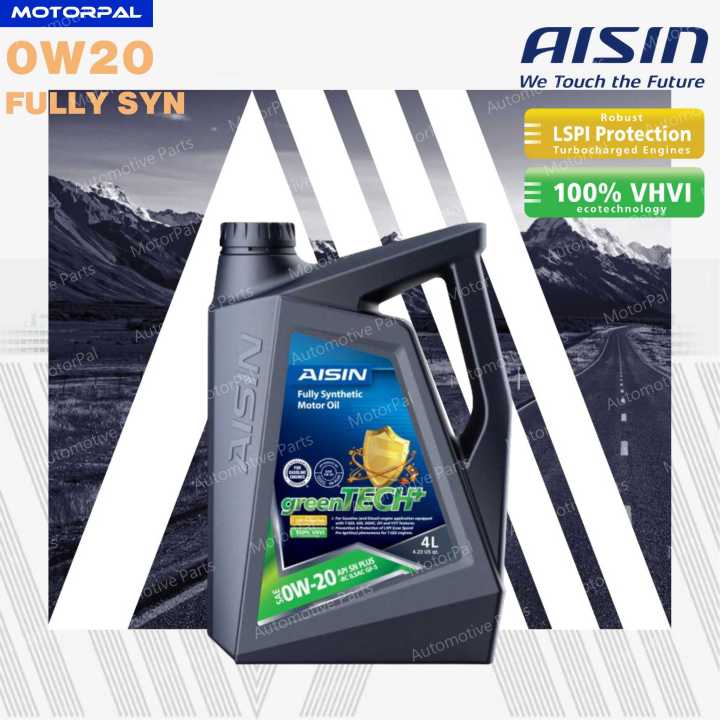 AISIN MINYAK ENJIN FULLY SYNTHETIC 0W20 ENGINE OIL | Lazada