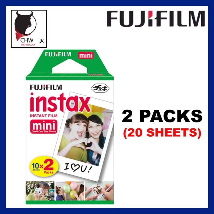 Fujifilm Instax Mini Film Twin Pack (20pcs) INSTAX FILM | Lazada