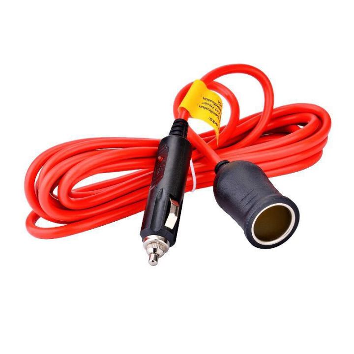 3.6m 12Ft 12V or 24V Car Lighter Extension Cord Heavy Duty Power Extend ...