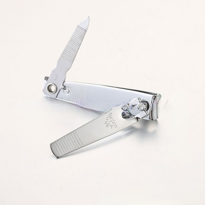 12pcs/box High quality stainless steel nail cutter with nail file Nail ...