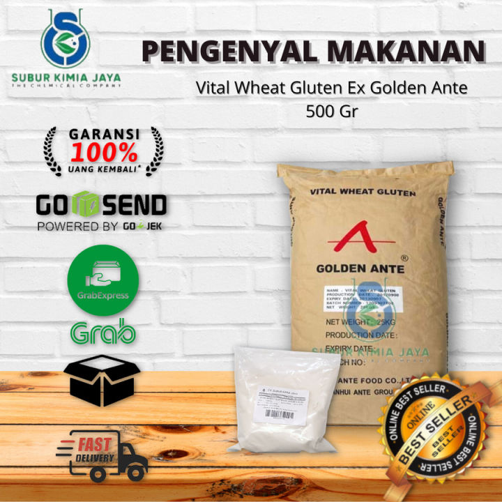 Vital Wheat Gluten Ex Golden Ante / Pengenyal Makanan / Tepung Phosmix ...
