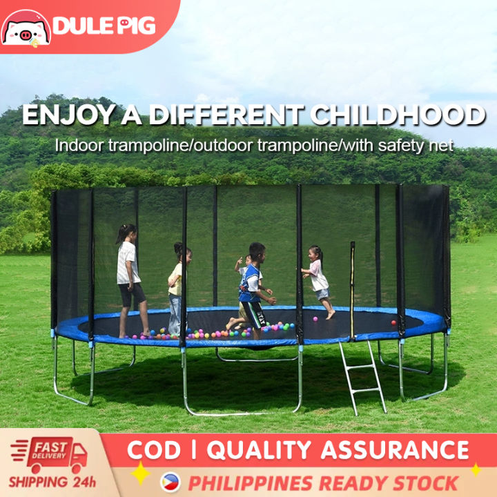 Large Trampoline 5~14TF Diameter 306CM- Indoor and Outdoor Children ...