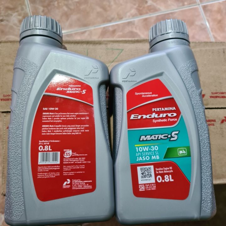 Enduro Matic S 10W-30 All Matic 800ml Asli Original | Lazada Indonesia