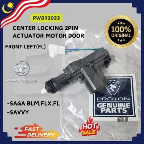 Original Proton Saga BLM FL FLX Door Lock Actuator Center Locking Gun ...