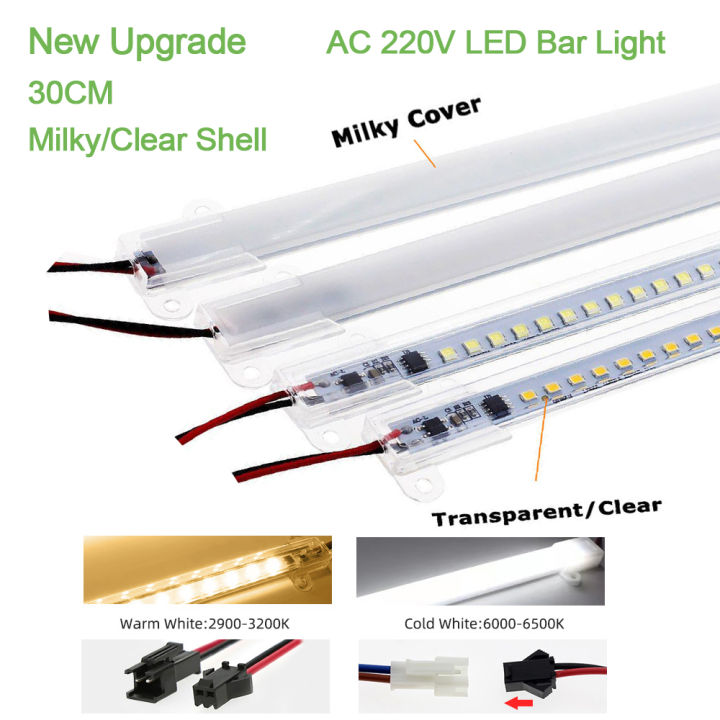 30cm Rigid Strip Under Cabinets 8W 72 LEDs Rigid Flood Light Strip ...