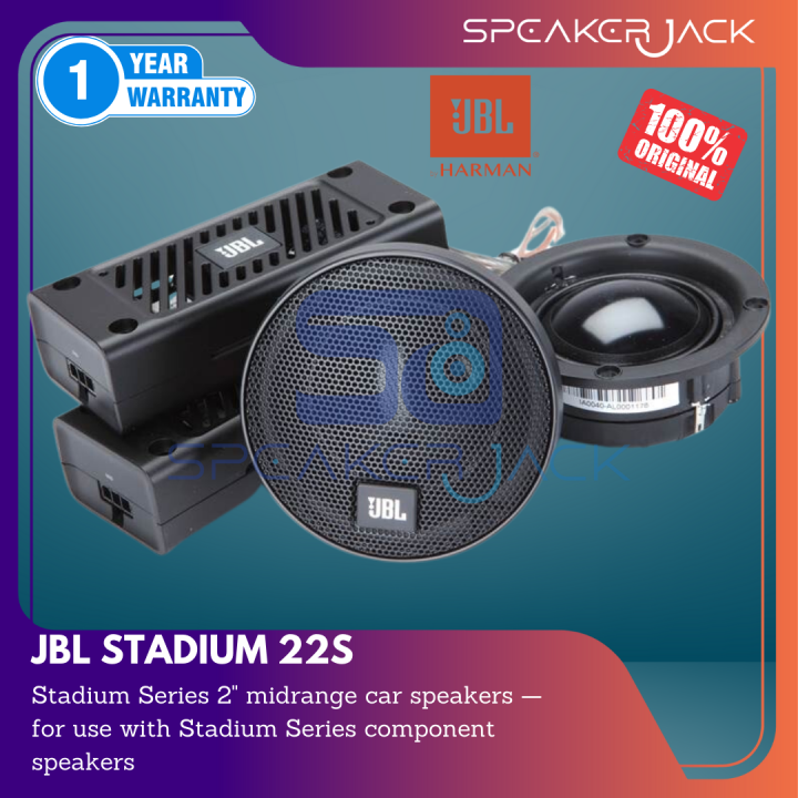 JBL Stadium 22S Stadium Series 2" midrange car speakers — for use with ...