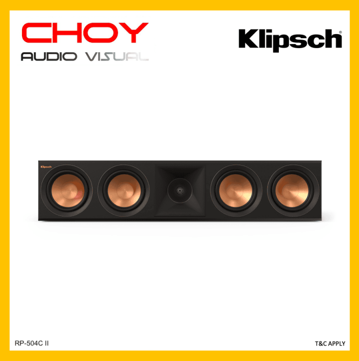Klipsch RP-504C II Center Speaker | Lazada