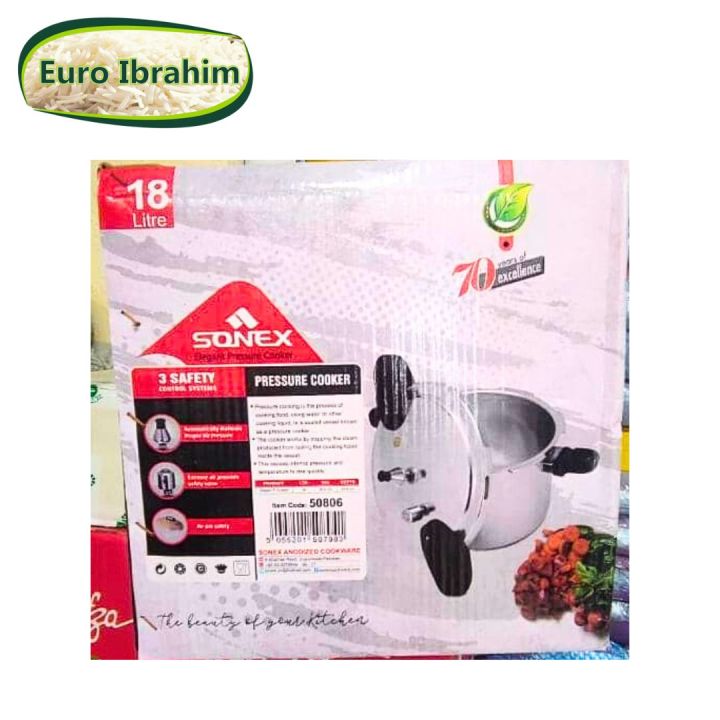 Sonex Pressure Cooker 18Litre | Lazada